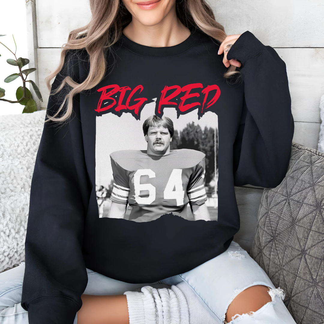 Big Red Shirt – Carapella & Co. Customs