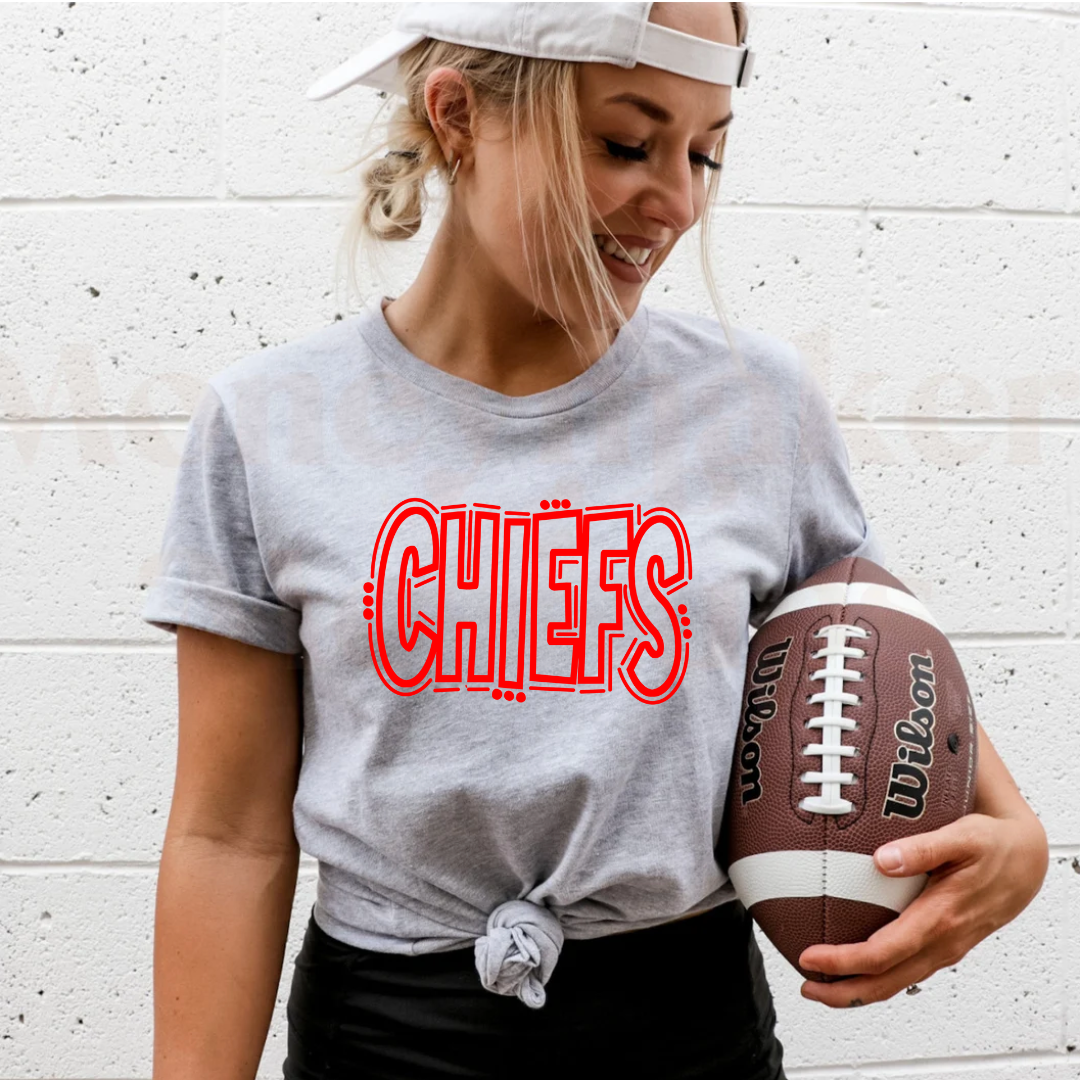 Chiefs Doodle Font – Carapella & Co. Customs