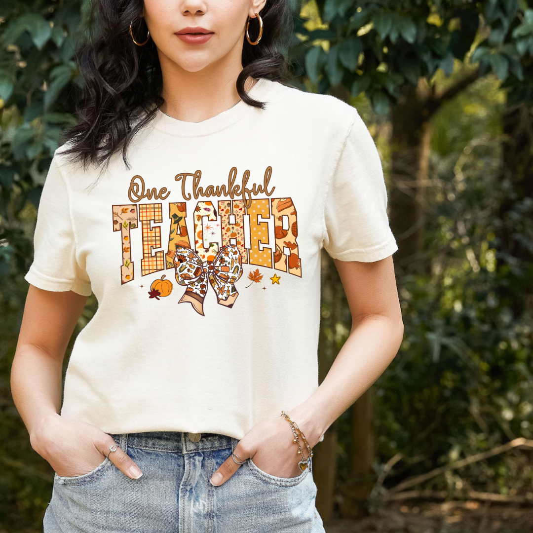 One Thankful Teacher – Carapella & Co. Customs